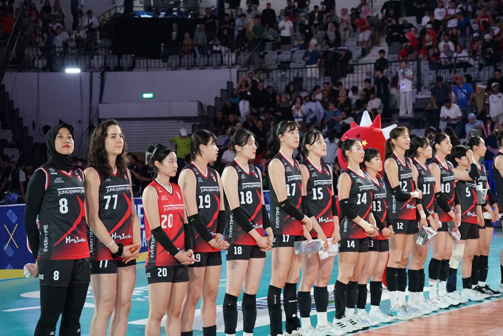 Susunan Pemain Red Sparks vs Indonesia All Star di Laga Fun Volleyball