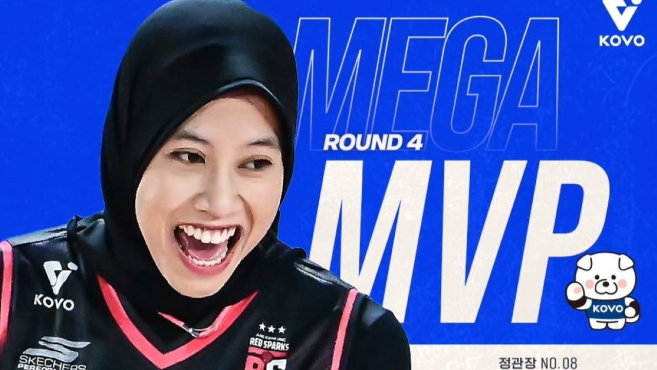 Megawati Hangestri Terpilih MVP Putaran Empat V-League 2024/2025
