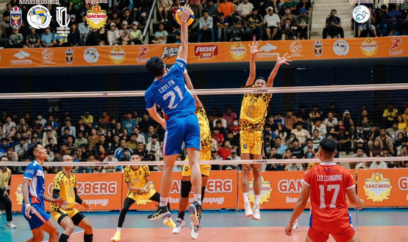 Bodyguard Headquarter Juara Liga Voli Kamboja, Luvi Nugraha Raih MVP