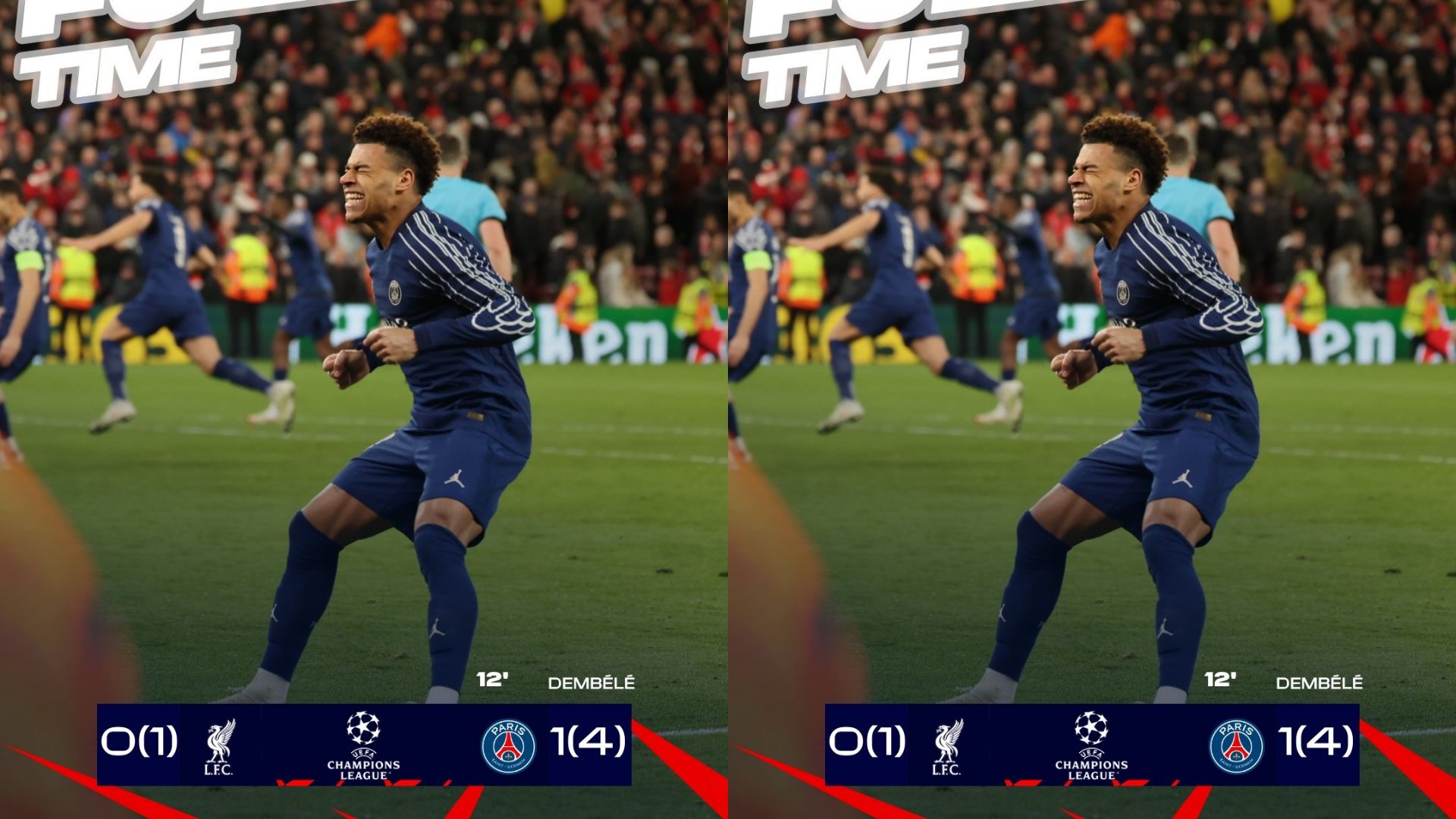 Hasil Liga Champions: PSG Susul Bayern Munchen dan Inter, Liverpool Tersingkir