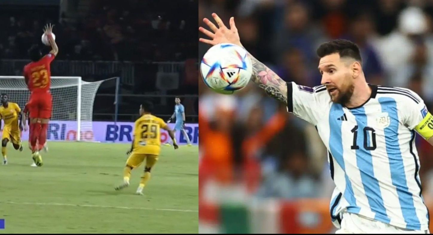 Persamaan Handball Hansamu Yama & Lionel Messi, Mengapa Wasit Tidak ...