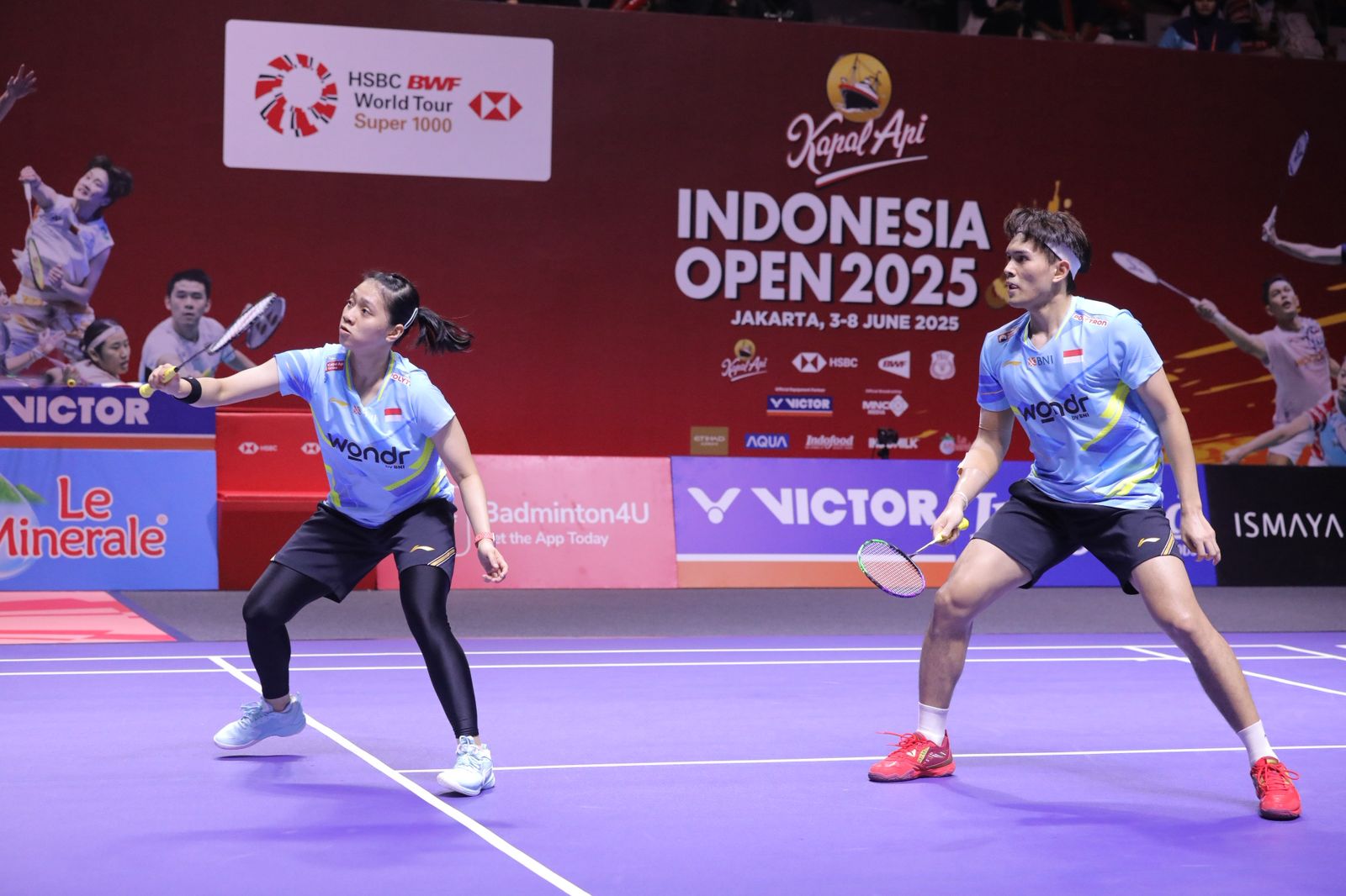 Adnan/Indah Pulangkan Unggulan Satu di 32 Besar Indonesia Open 2025