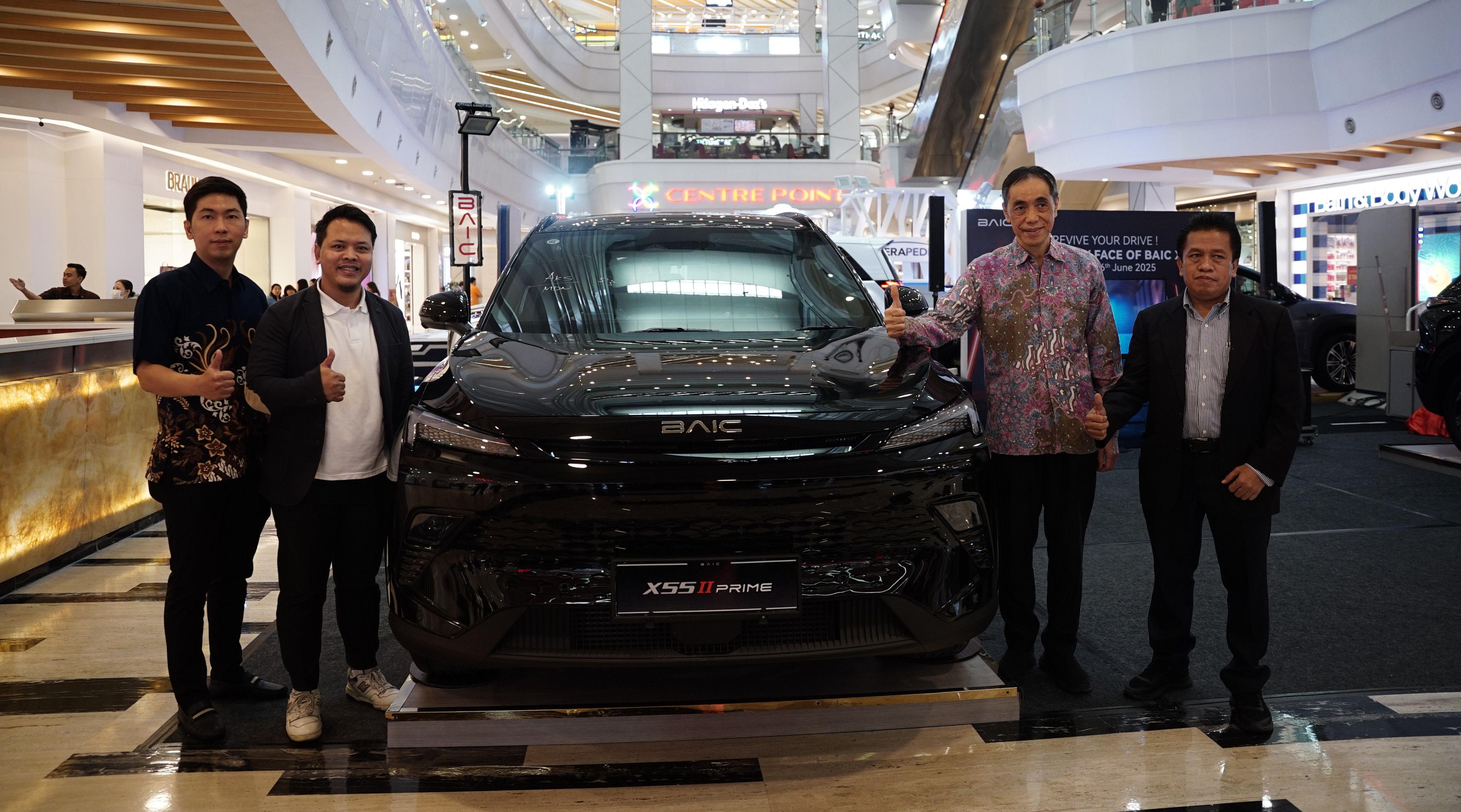 JDI Resmi Luncurkan SUV BAIC X55 II dan Gelar Pameran di Kota Medan