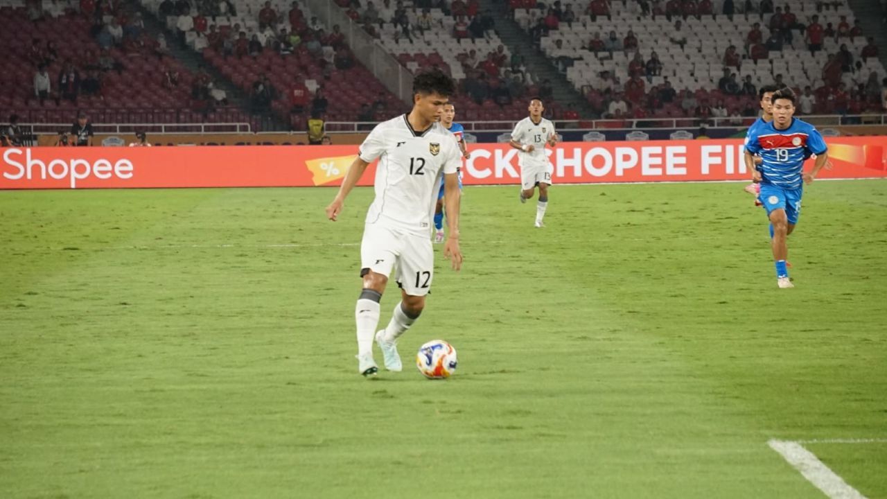 Indonesia Kalah 0-1 Lawan Filipina di SEA Games 2025