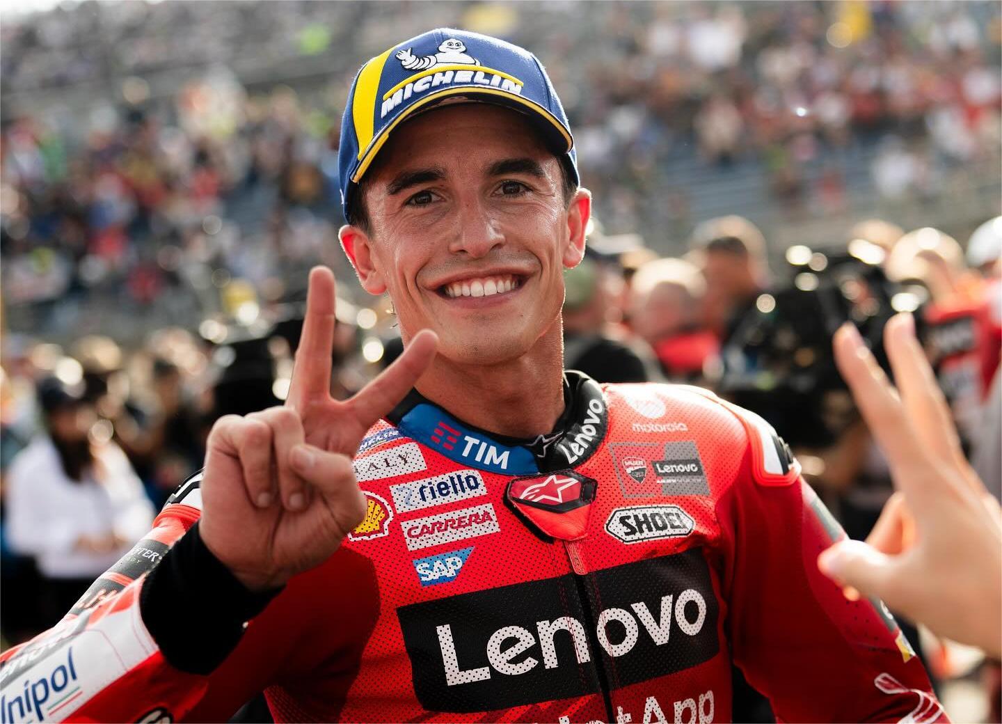 Marc Marquez Samai Rekor Valentino Rossi Usai Juara Dunia MotoGP 2025