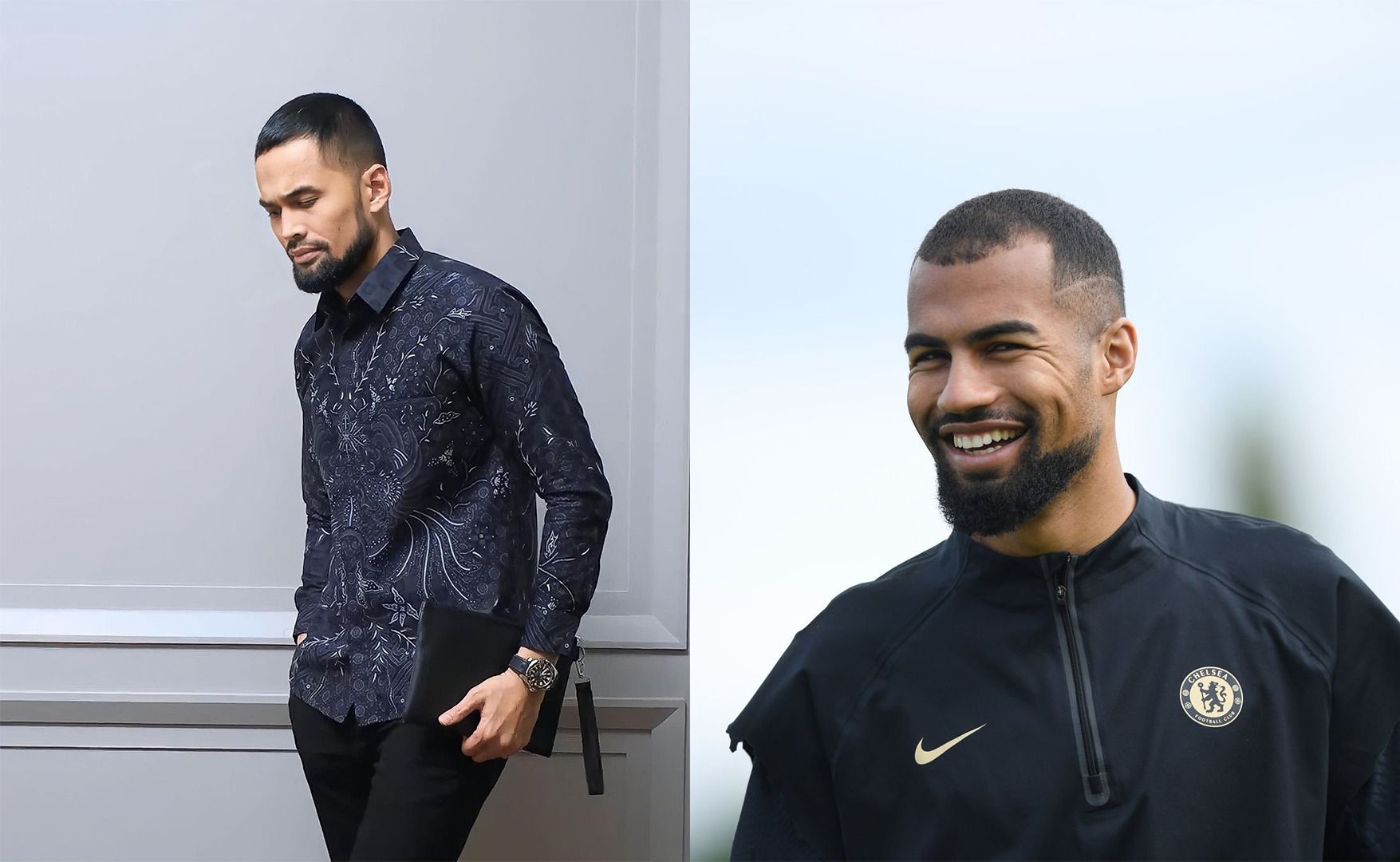 Kemiripan Robert Sanchez dan Teuku Wisnu Bikin Susah Dibedain, Kalian ...